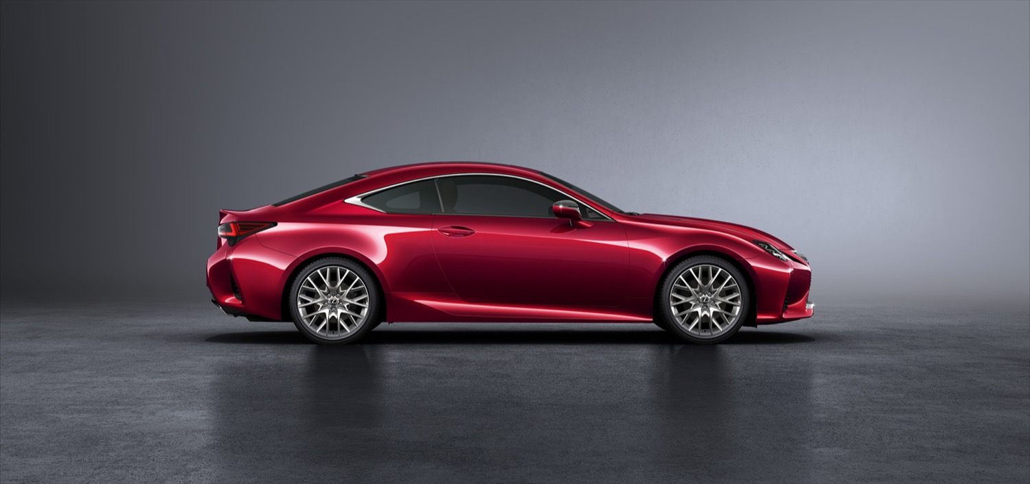 Strak Getrokken: Lexus RC Coupé Facelift - DRIVR